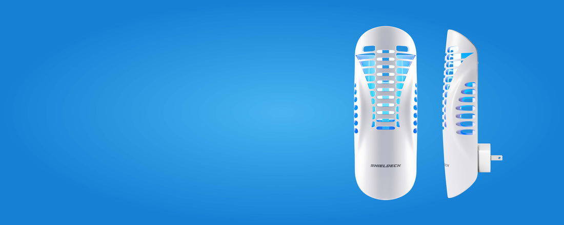 Shieldeck® Smart Insect Traps - Get Rid of Gnats, Flies, Mosquitoes